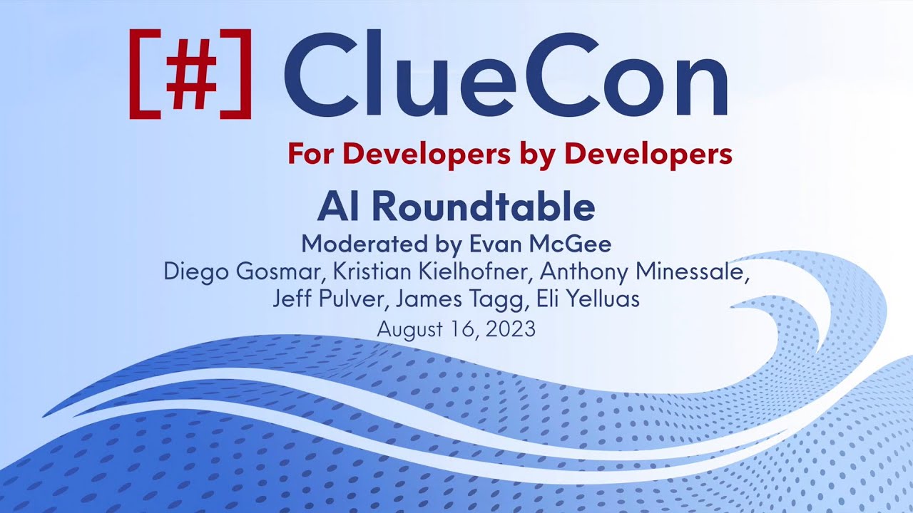 ClueCon2023: The AI Roundtable - YouTube