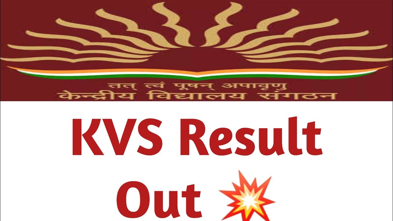 KVS Result 2023 | Kvs Result Kab Aayega | KVS Result Date 2023 | KVS ...