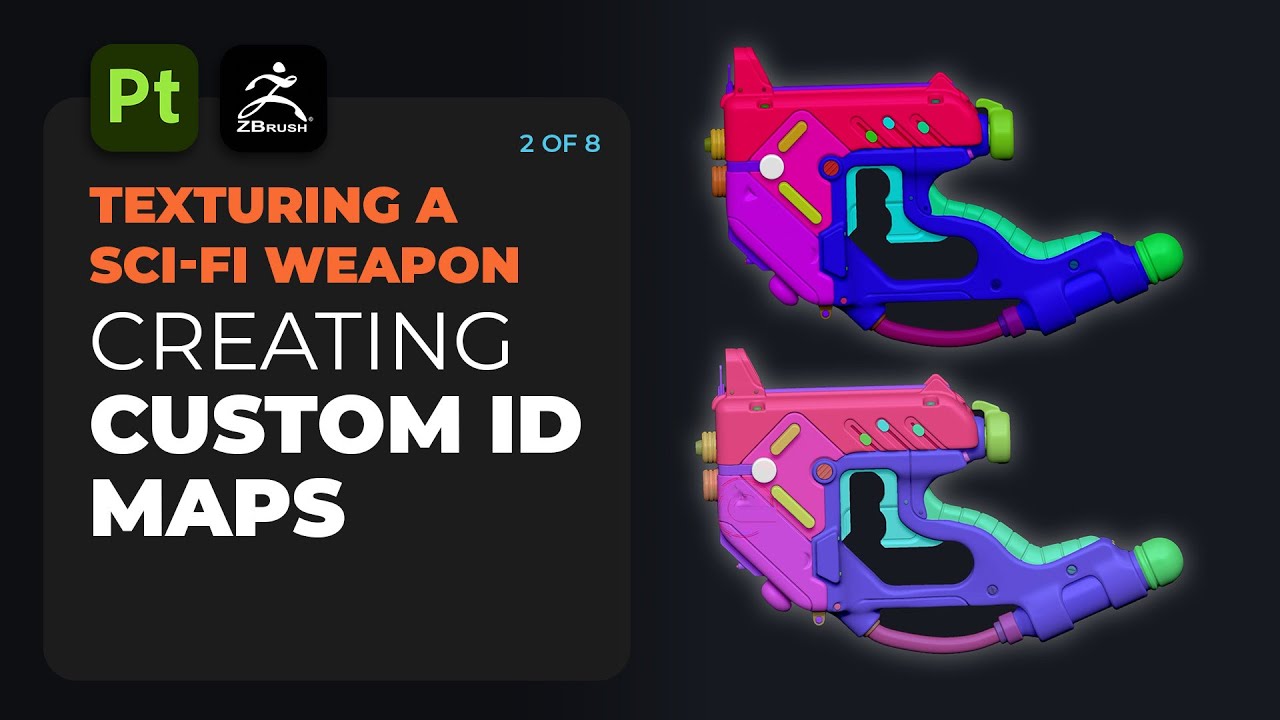 How To Create Incredible Textures Using Adobe Substance 3D, Part 2: Creating Custom ID Maps - Wacom