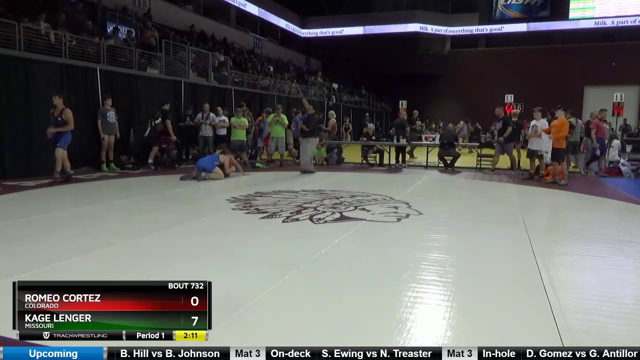Cadet Men 138 Romeo Cortez Colorado Vs Kage Lenger Missouri - YouTube