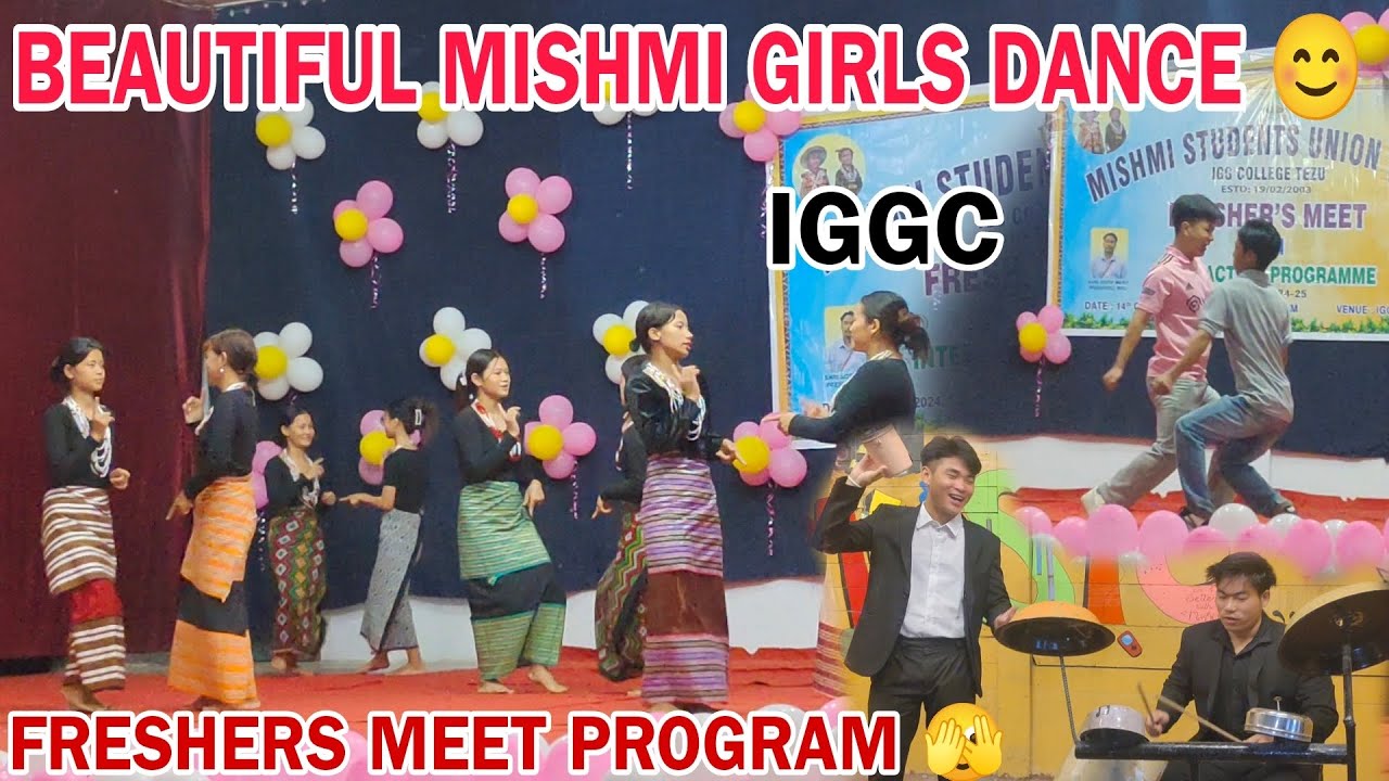 Freshers meet program in college 😊l arunachal pradesh - YouTube