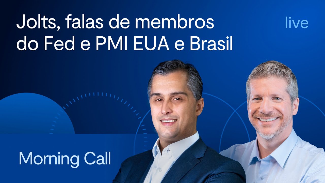 Jolts, falas de membros do Fed e PMI EUA e Brasil - Morning Call ...