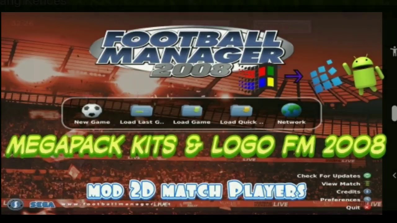 (Megapack Graphics FM2008) Pernak Pernik Grapik Football Manager 2008 ...