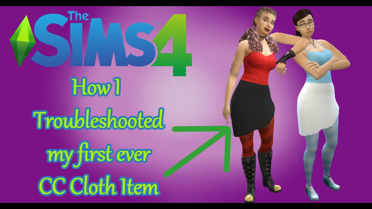 How I troubleshooted my Sims 4 CC Mesh and solved all issues - YouTube