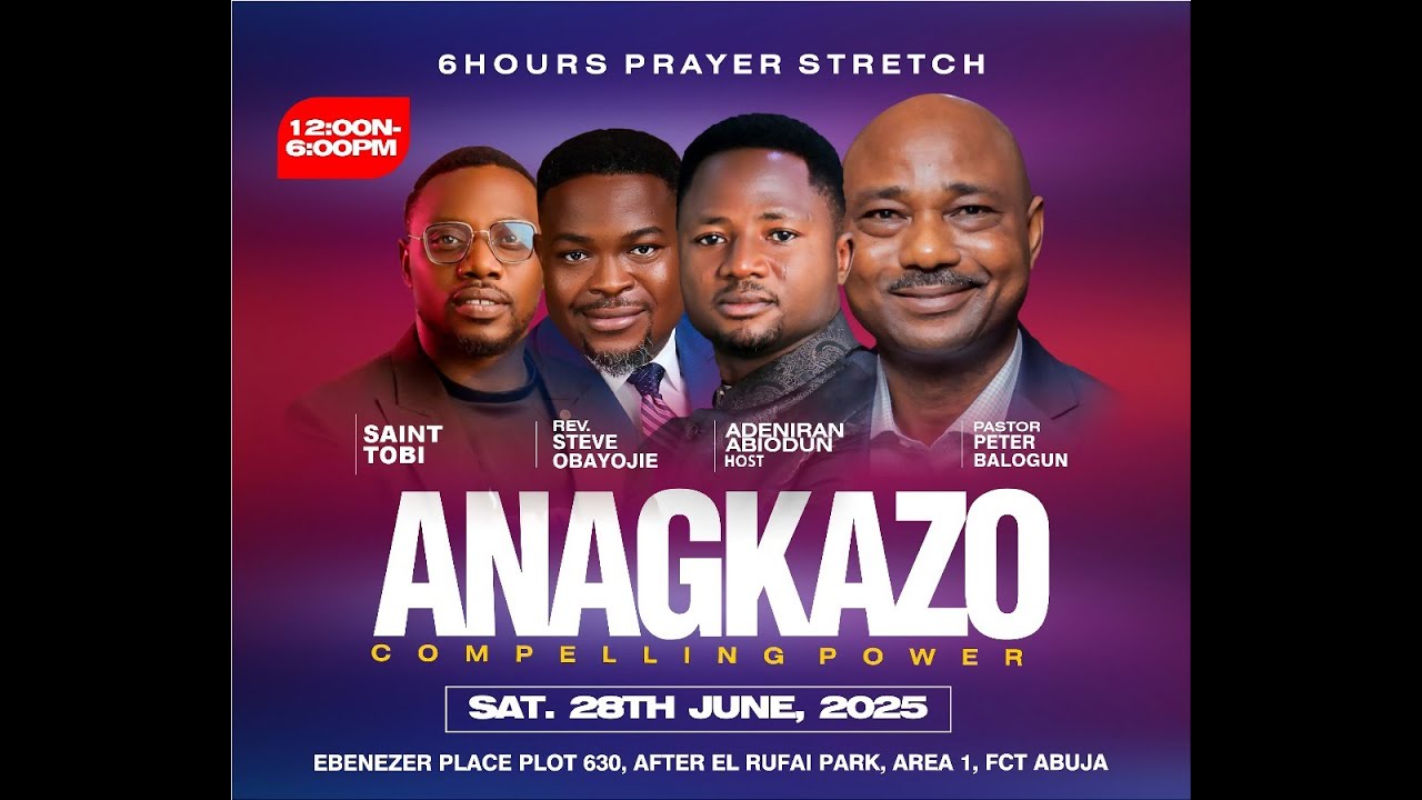 ANAGKAZO JUNE EDITION WITH APST. ABIODUN ADENIRAN 28TH JUNE 2025 - YouTube