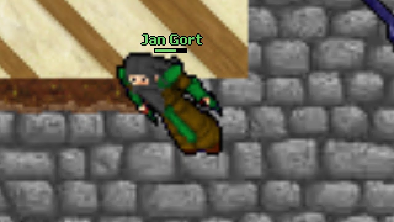Jan Gort on Celesta, Questing, Tibia 7.8 - YouTube