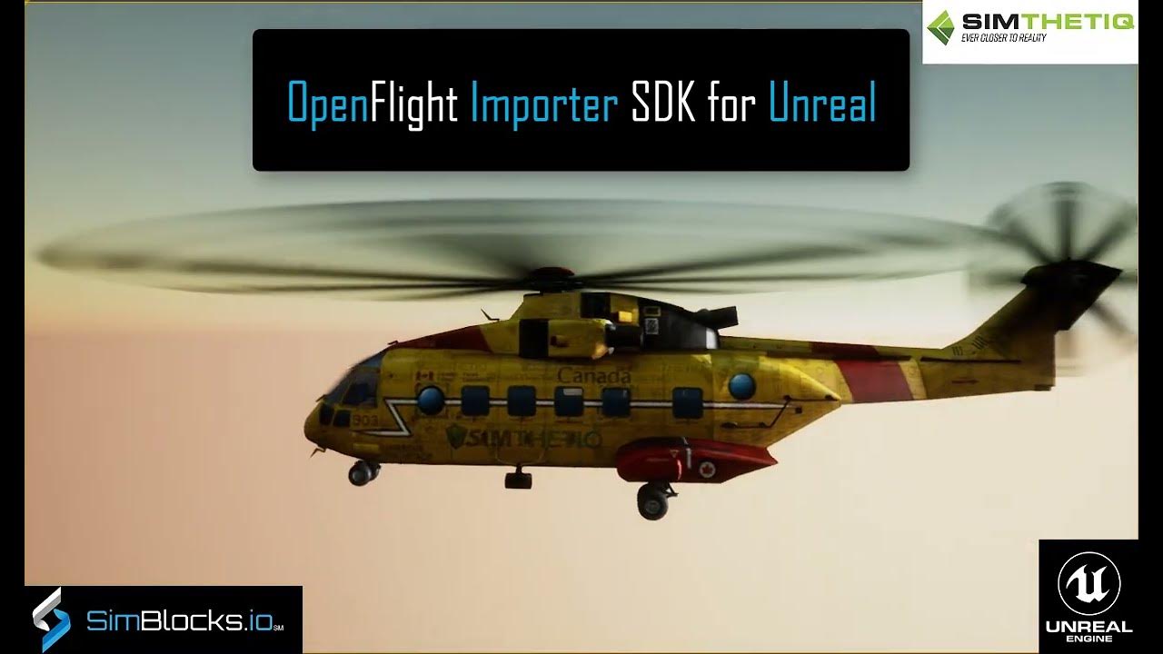 OpenFlight Models in Unreal - YouTube