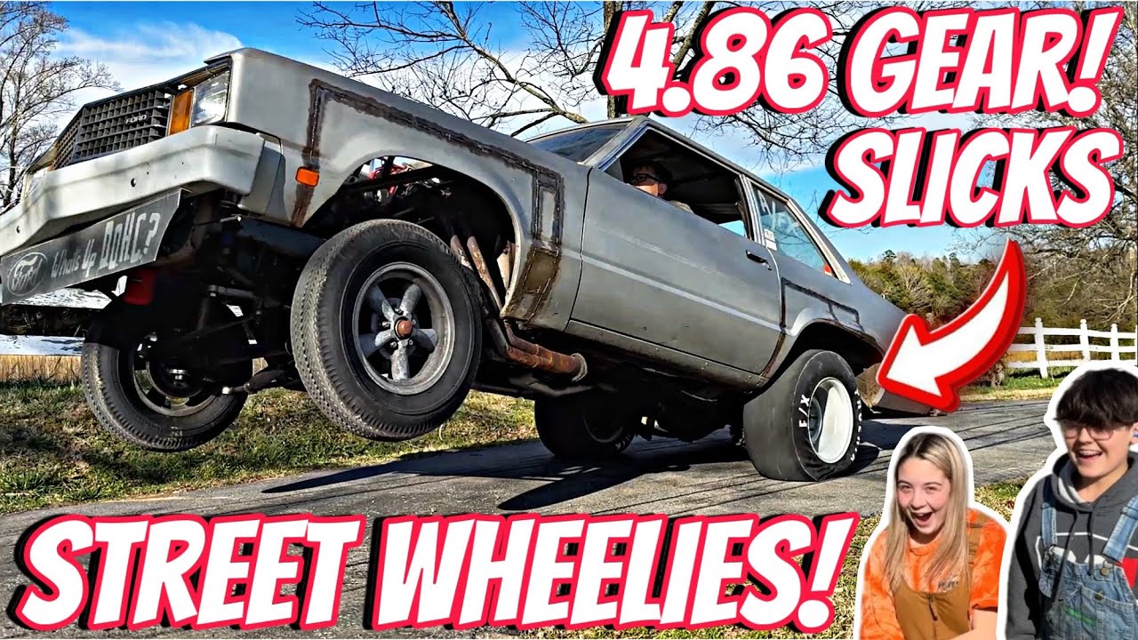 Altered Wheelbase Fairmont Takes Flight In The Driveway! - YouTube