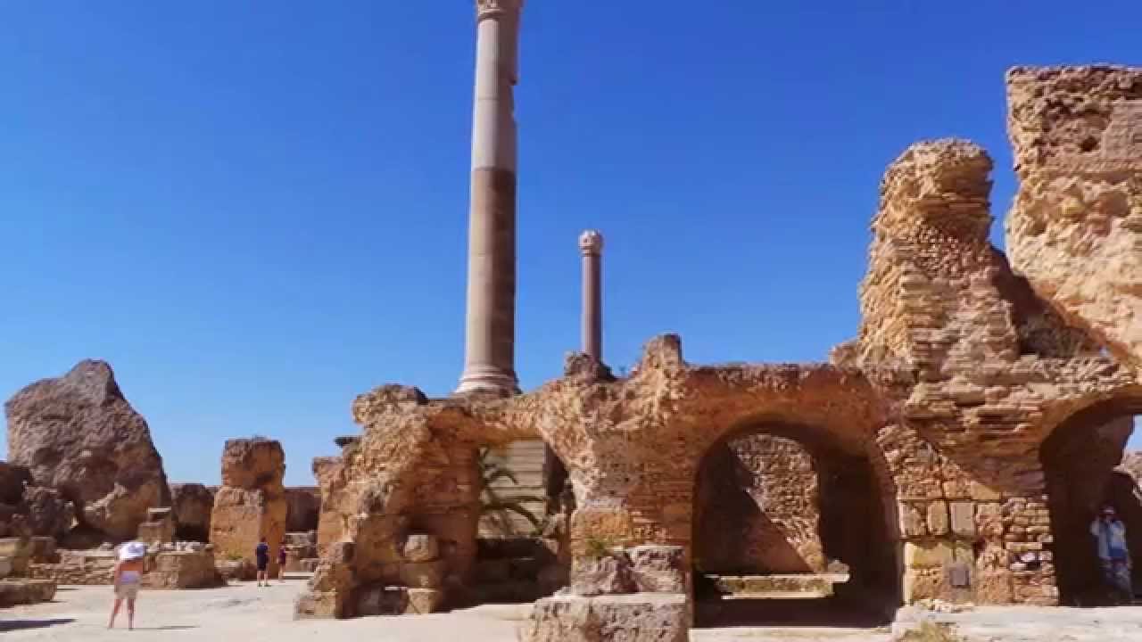 Les thermes d'Antonin, Carthage, Tunisie - Antonine Baths, Carthage ...