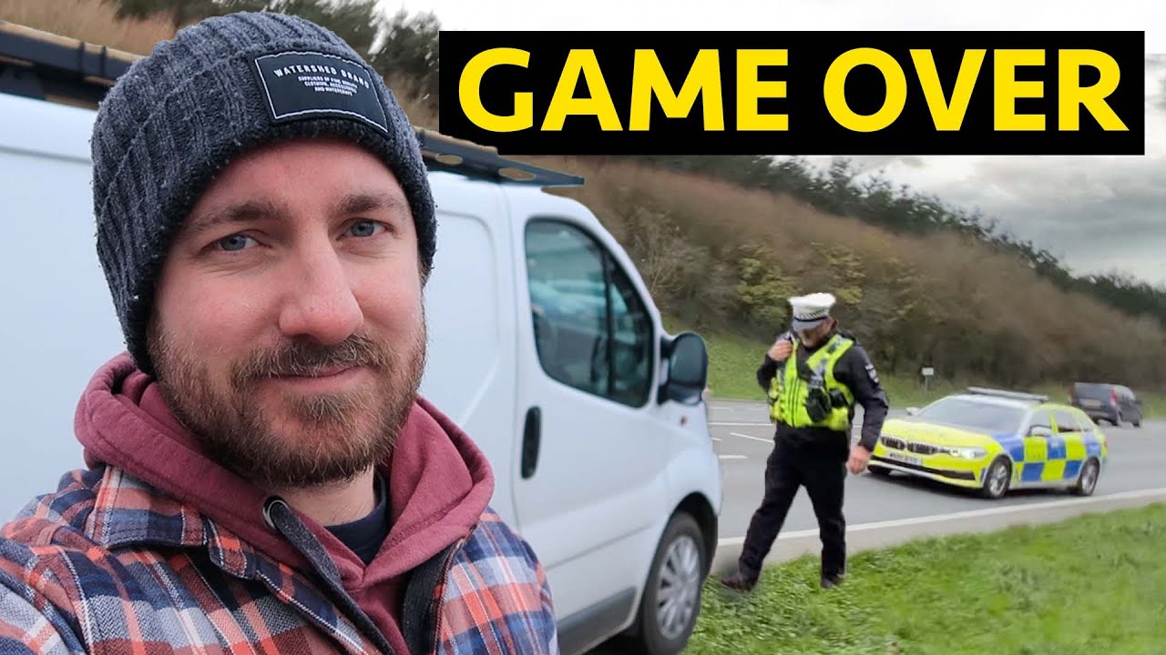 STEALTH VAN CAMPING FAIL everything went wrong - YouTube