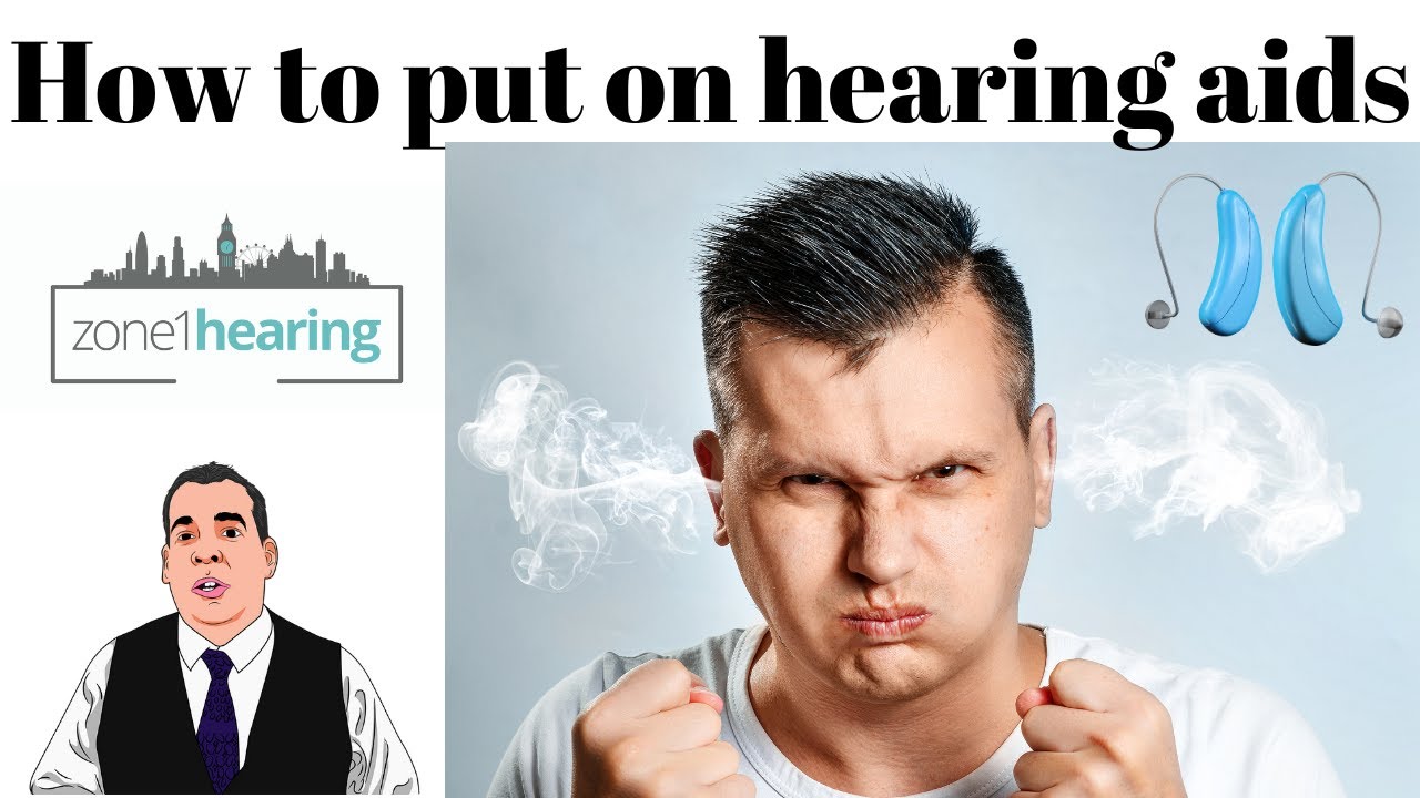 Unbelievably Simple Trick to Put On a RIC Hearing Aid! - YouTube