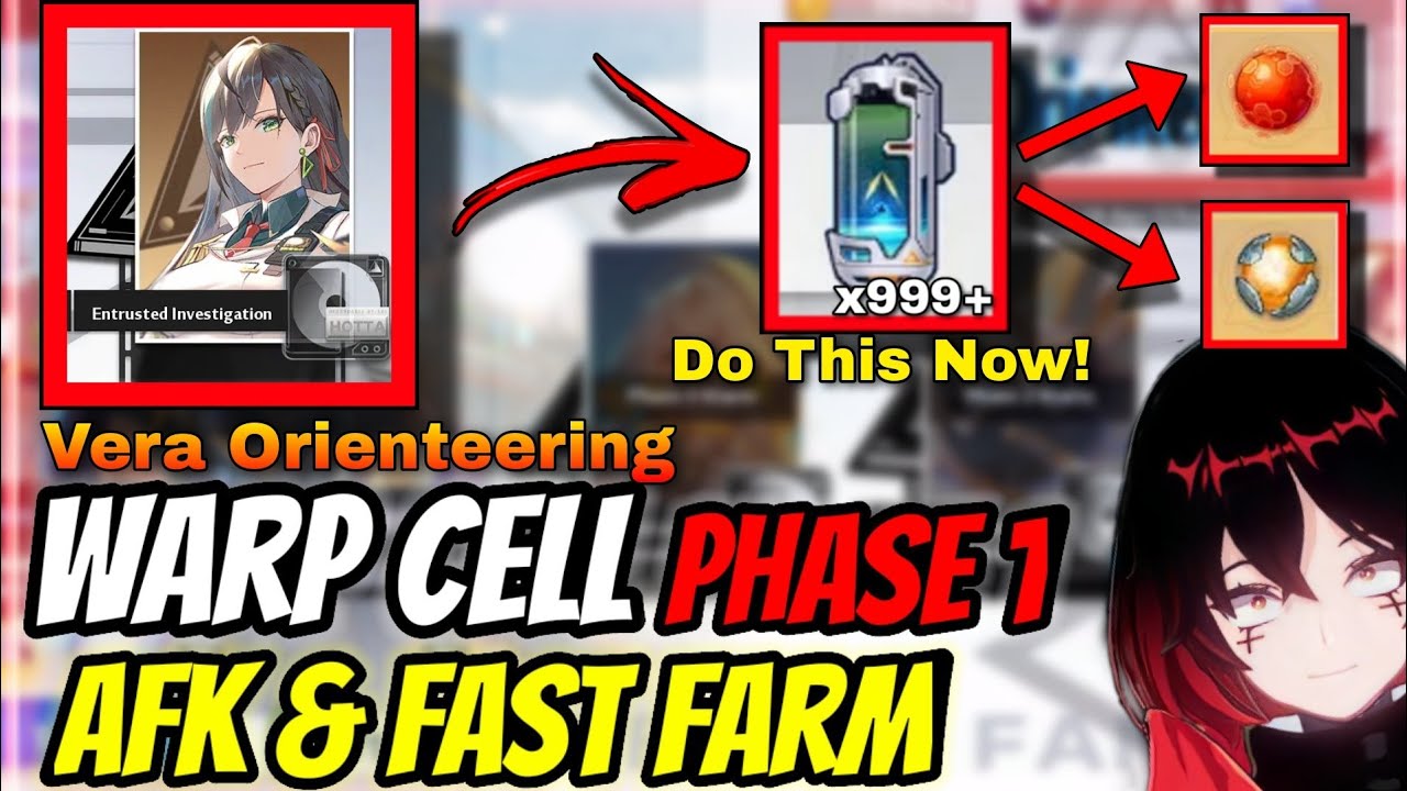 Tower of Fantasy Vera Orienteering- WARP ENERGY CELL FAST & AFK FARM ...