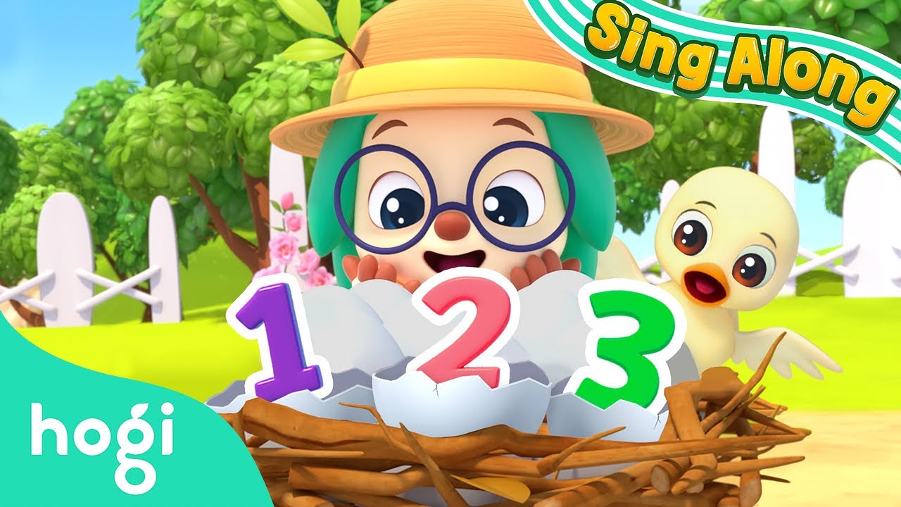 Count 1, 2, 3! | Counting Numbers | Sing Along with Hogi | Learn ...