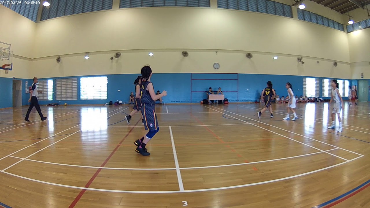 national basketball game primary school JG cckps Vs Tao nan 1st qtr ...