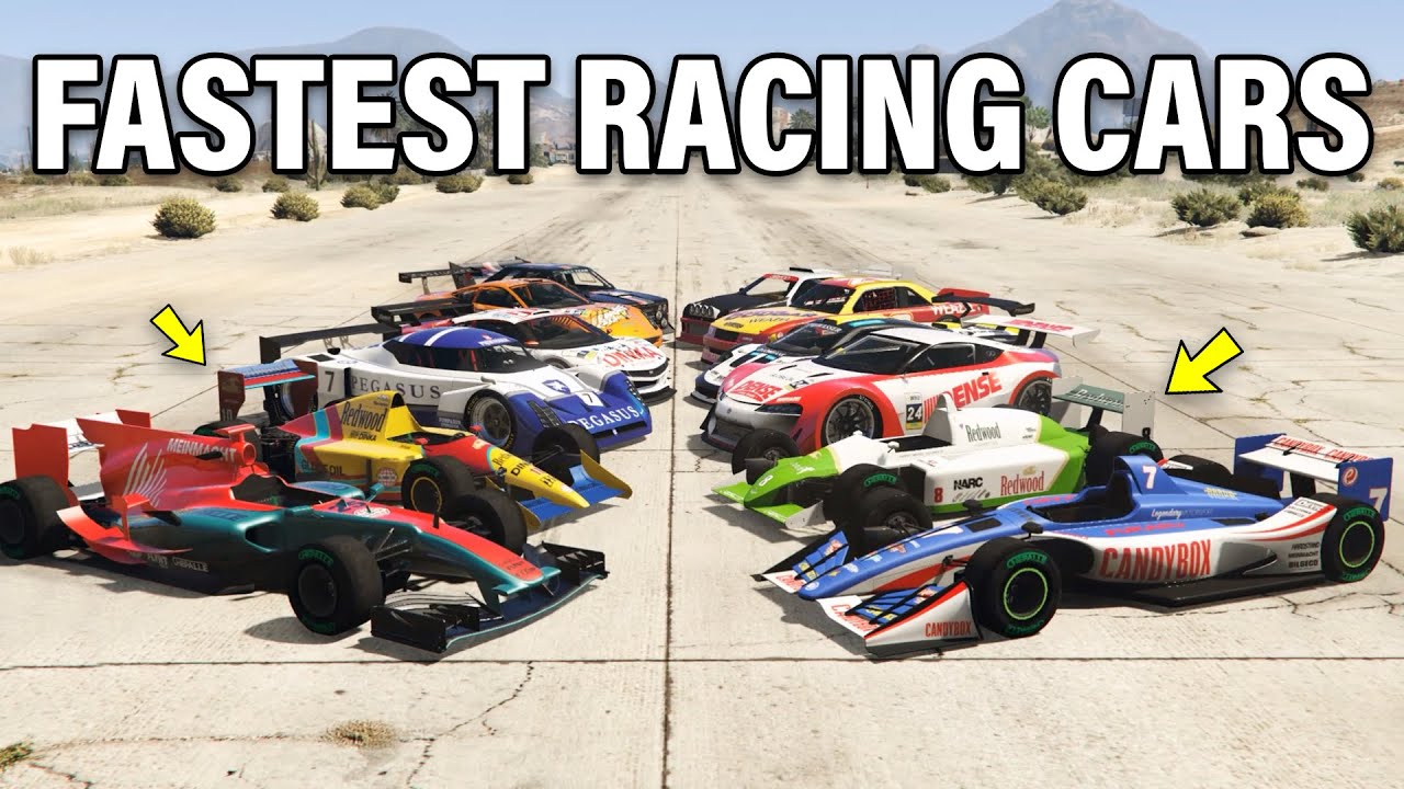 GTA 5 ONLINE - Best Fully Upgraded Racing cars | FASTEST RACING CARS ...