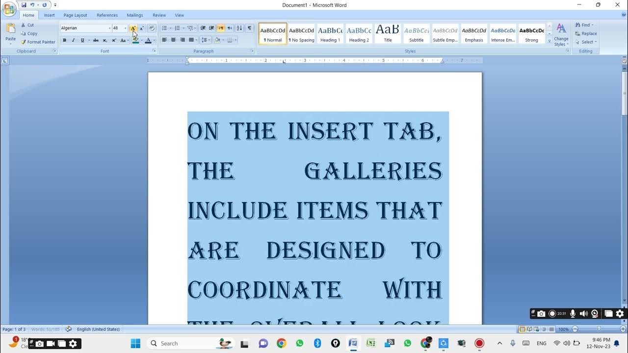 MS Word 1st Class Part B | Beginners to Advanced Course | Step by Step Microsoft Word Tutorial ...