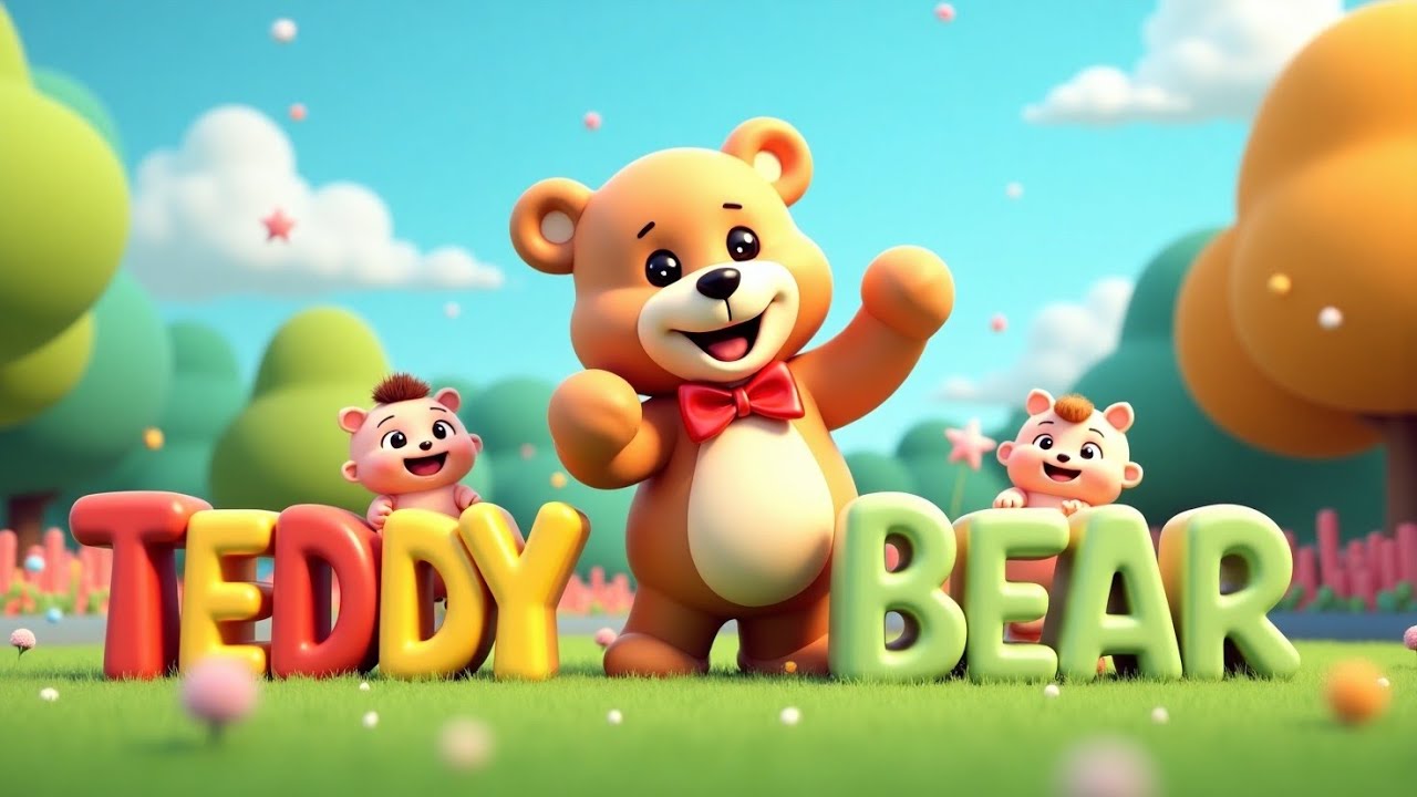 Teddy Bear Teddy Bear | Nursery Rhymes & Kids Songs | Teddy Bear Song ...