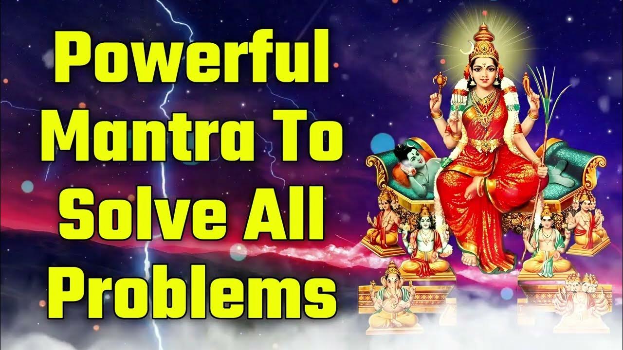 Powerful Mantra To Solve All Problems - YouTube