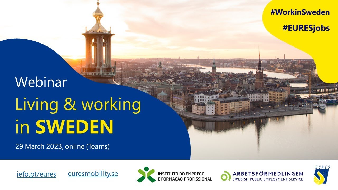 "Living & working in Sweden" webinar - 29 March 2023 - YouTube