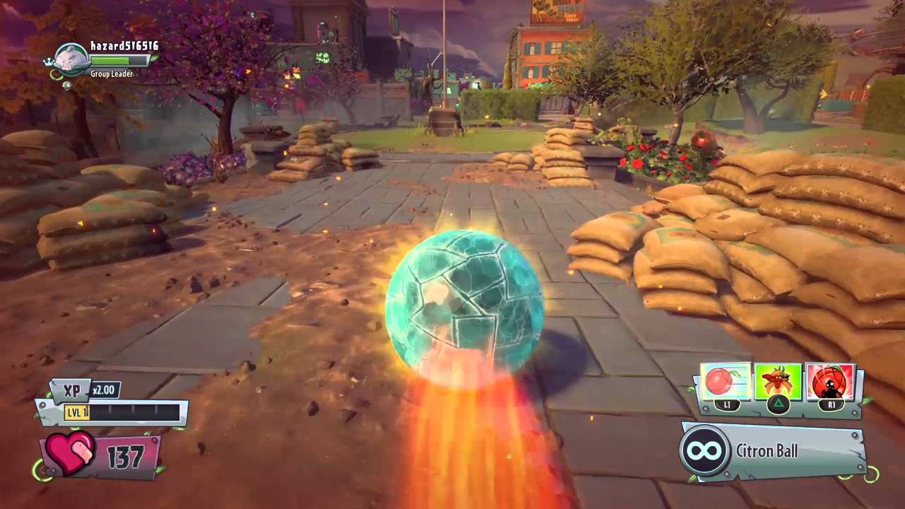 Plants vs Zombies GW2 attacking the zombie base - YouTube