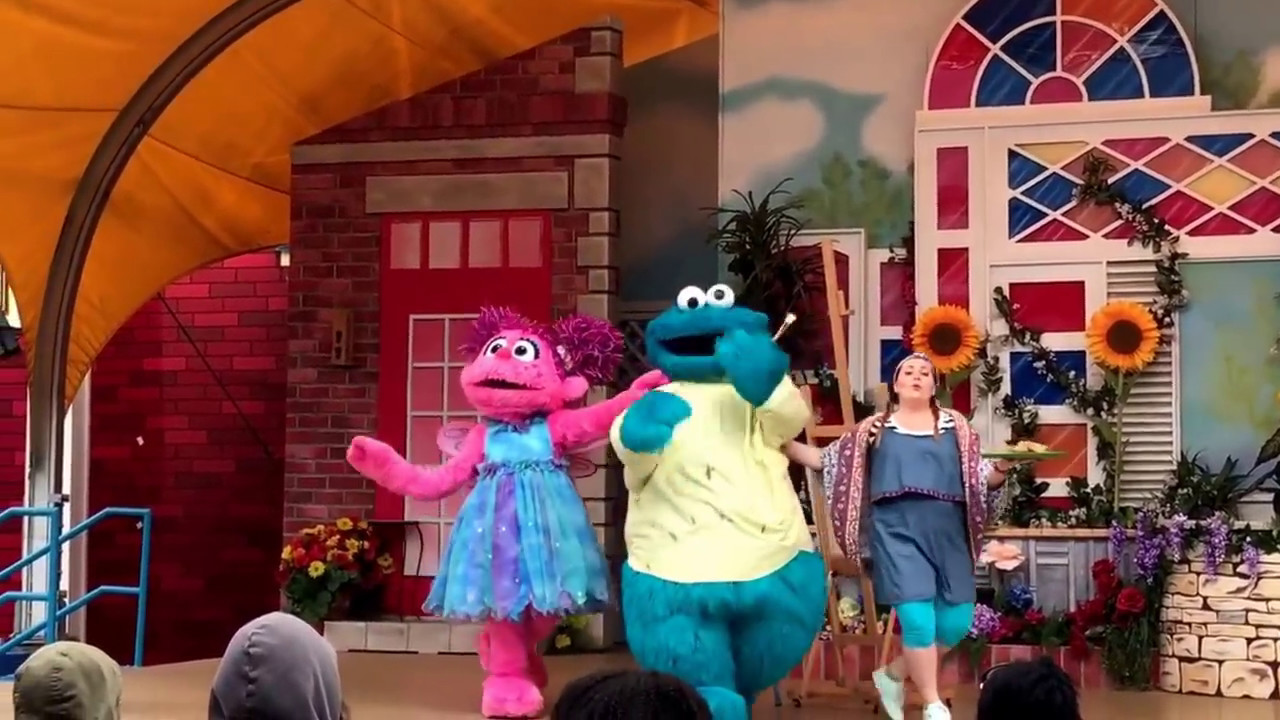 Sesame Place - The Magic of Art Show - YouTube