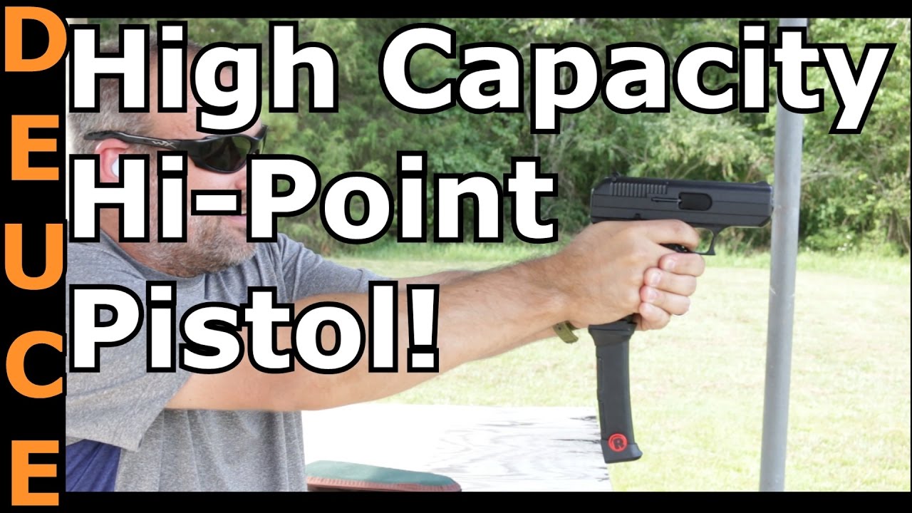 High Capacity Hi-Point Pistol? - YouTube
