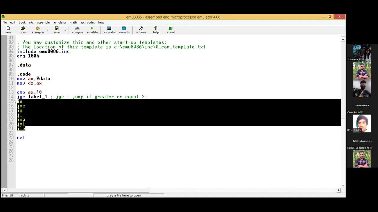 2nd Class Of Microprocessor And Assembly Language Programming Youtube 3263