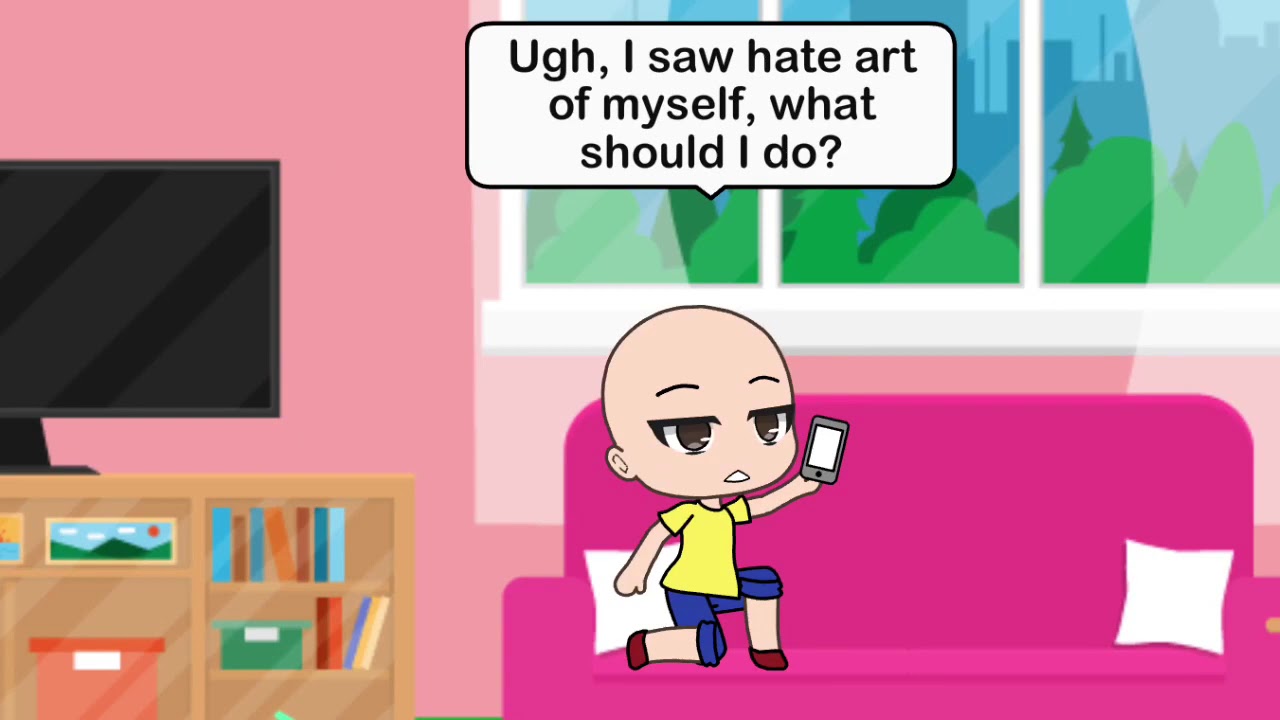 Caillou Takes Down All Hate Art Of Himself/Ungrounded - YouTube