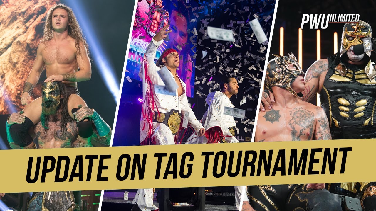 Update On Teams In The AEW World Tag Team Tournament - YouTube