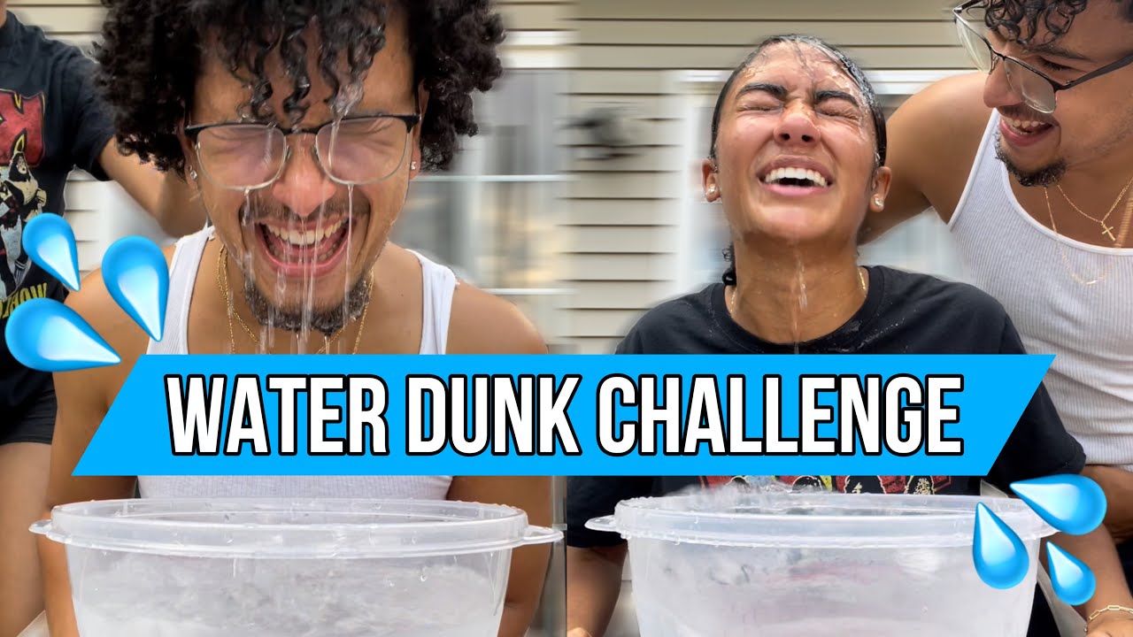 WATER DUNK CHALLENGE! *DIDN'T END WELL"* - YouTube