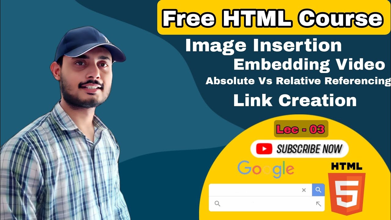 Free HTML Course | HTML Course With Certificate | HTML Website Project ...