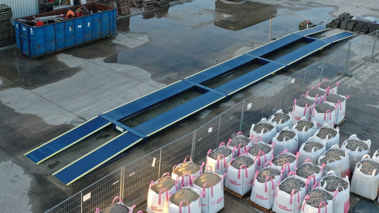 Weegbrug 60T Allscales HM-WB-1860 | veiling Hardenberg - YouTube
