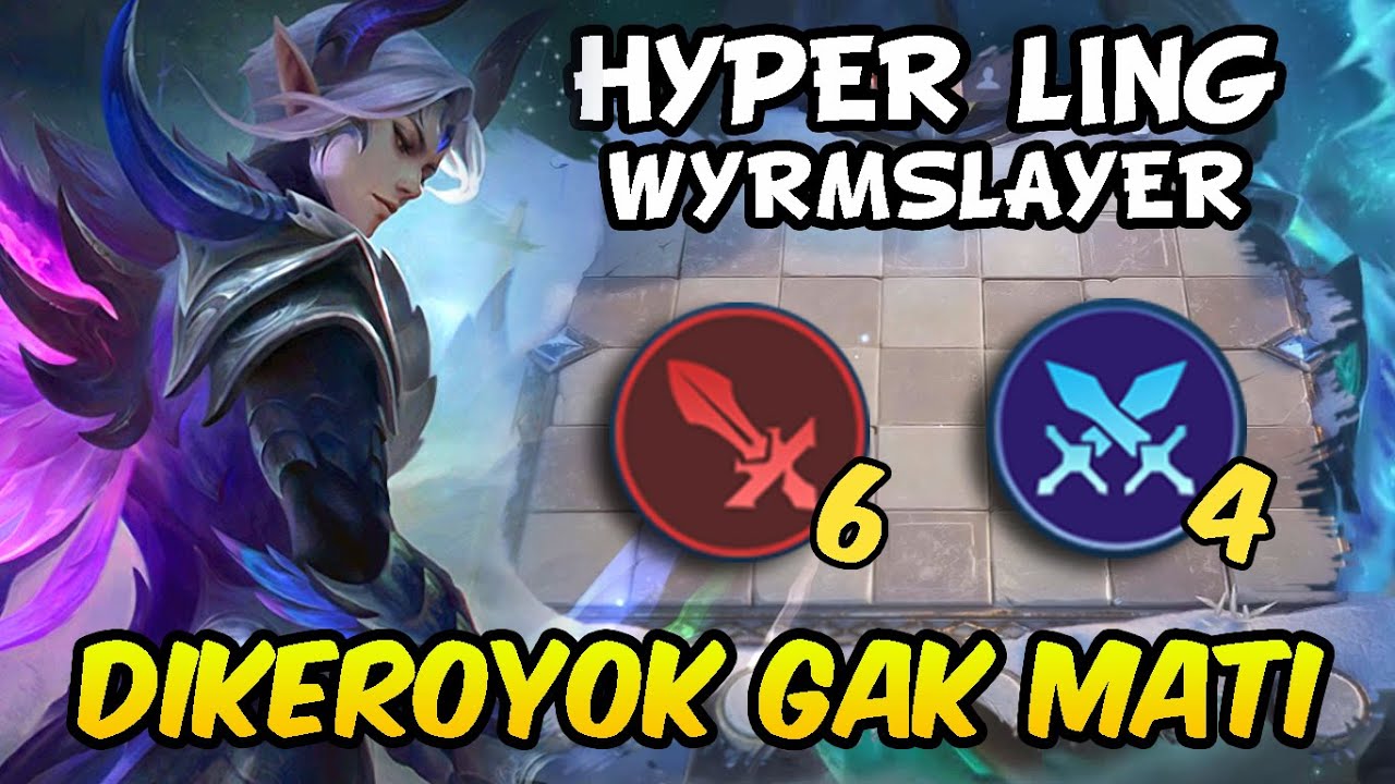 HYPER LING COMBO 6 WM 4 SWORDMAN BUSS 3 MAGIC CHESS MOBILE LEGENDS ...
