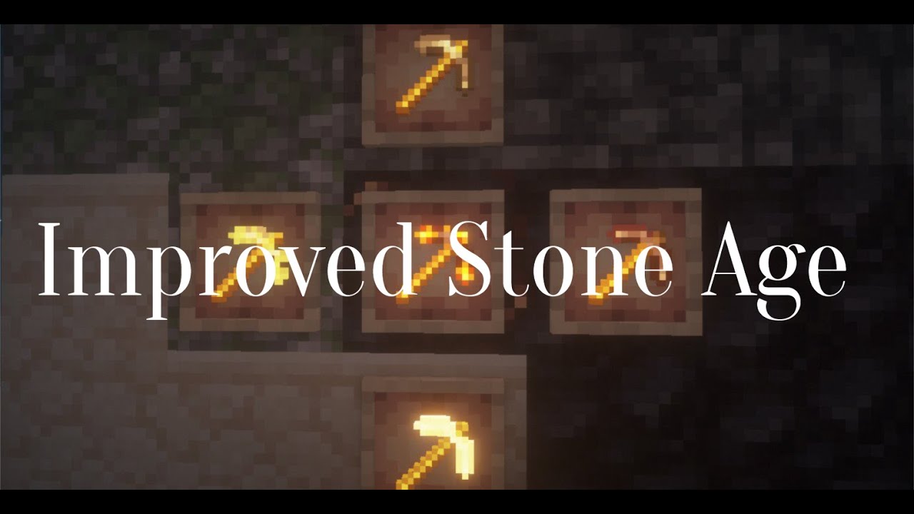 Improved Stone Age mod in Minecraft - YouTube