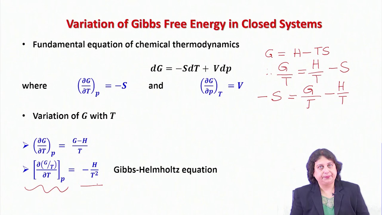 Fundamental Equation of Chemical Thermodynamics - YouTube