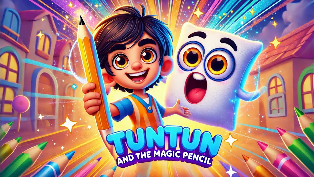Tuntun and The Magic Pencil 🖍️ | जादुई पेंसिल की मजेदार कहानी | Funny ...