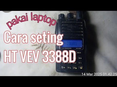 Cara seting program Ht VEV 3388D pakai laptop @alitralala1460 - YouTube