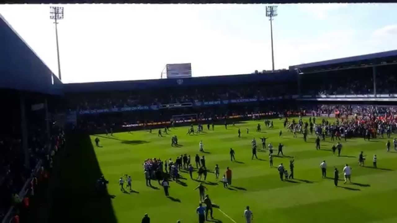 QPR 2-1 Newcastle | Pitch Invasion! - YouTube