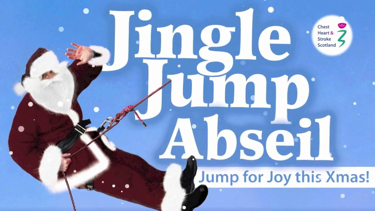 Chest Heart & Stroke Scotland - Jingle Jump 2010 - YouTube