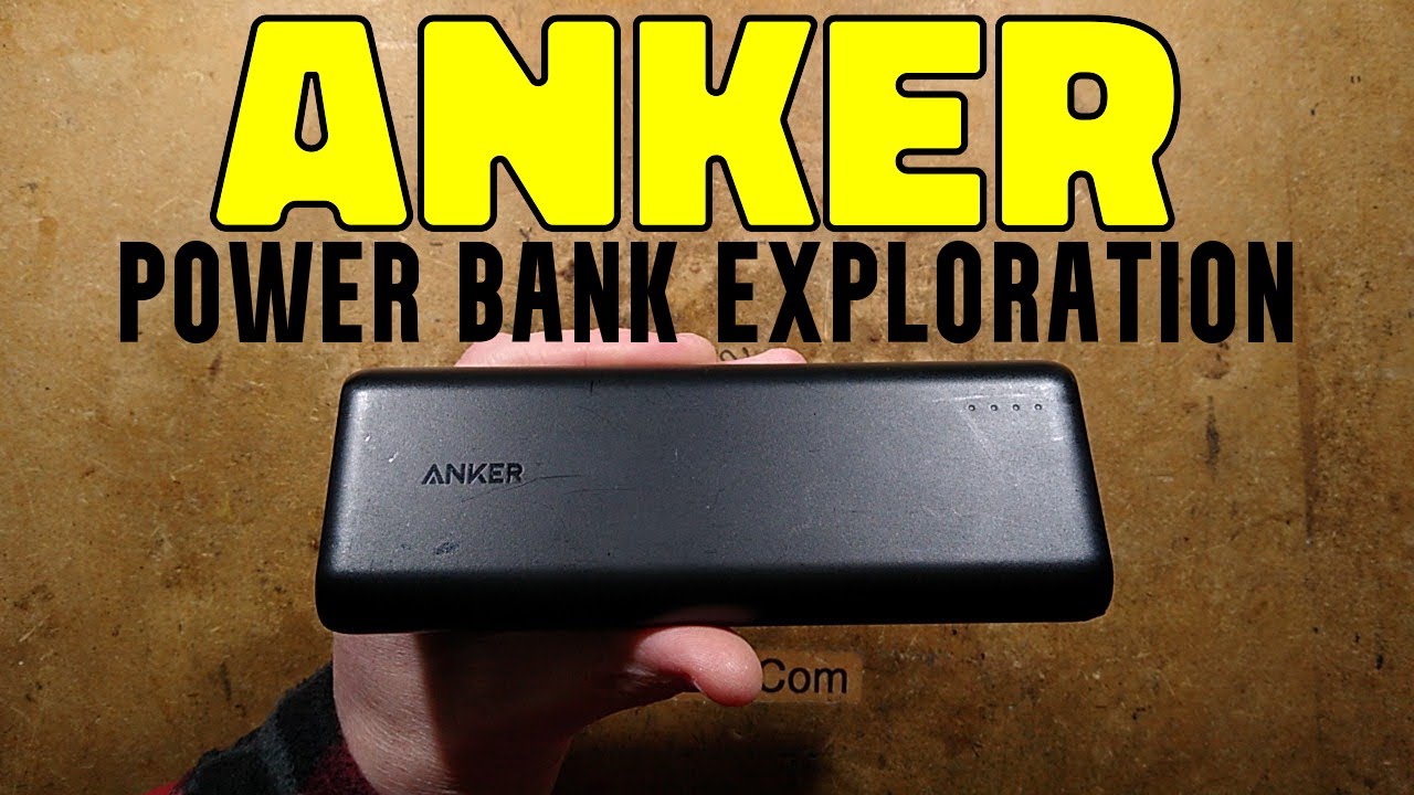 Exploring an Anker power bank - YouTube