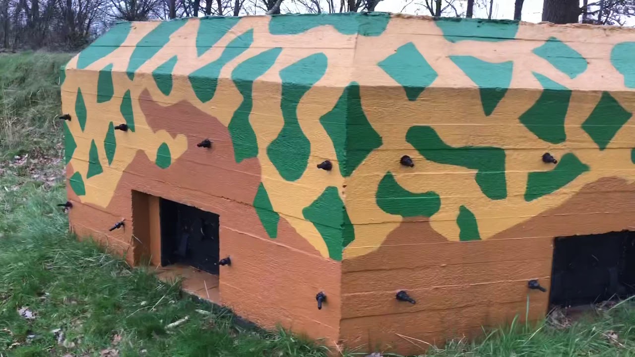 Dutch fortifications at the Grebbe line near Leusden - YouTube