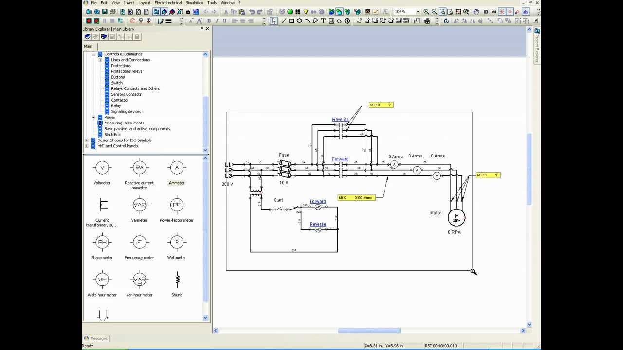 Electrotechnical - Dynamic Tools | Automation Studio Educational ...