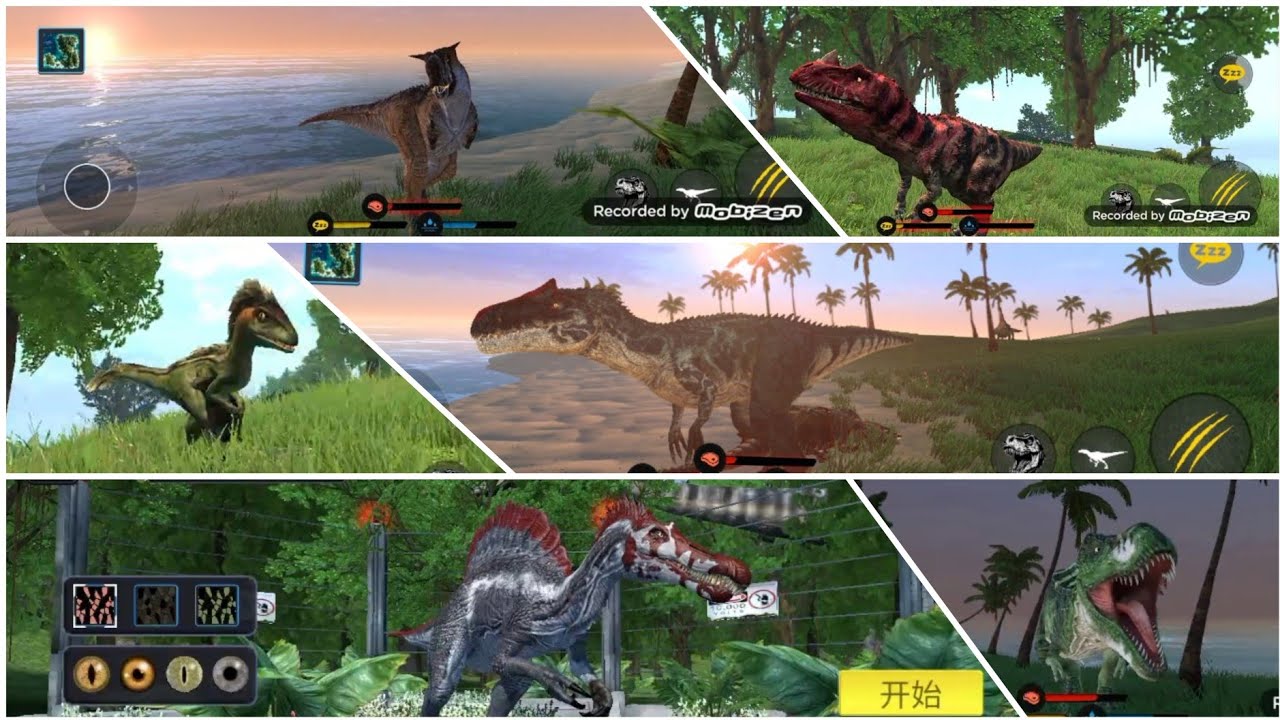 Jurassic clash primal dino sim | All the new models #dinosaur # ...