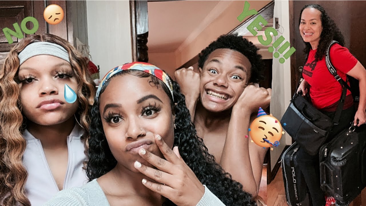 MOM IS RUNNING AWAY! (PRANK ON EMILY & TROY!)|Day 2 of Vlogmas| - YouTube