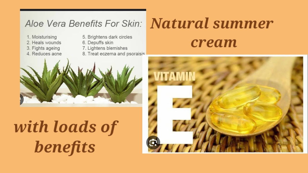 Summer Cream With Natural Ingrediens. #Dr Zafreen #natural - YouTube