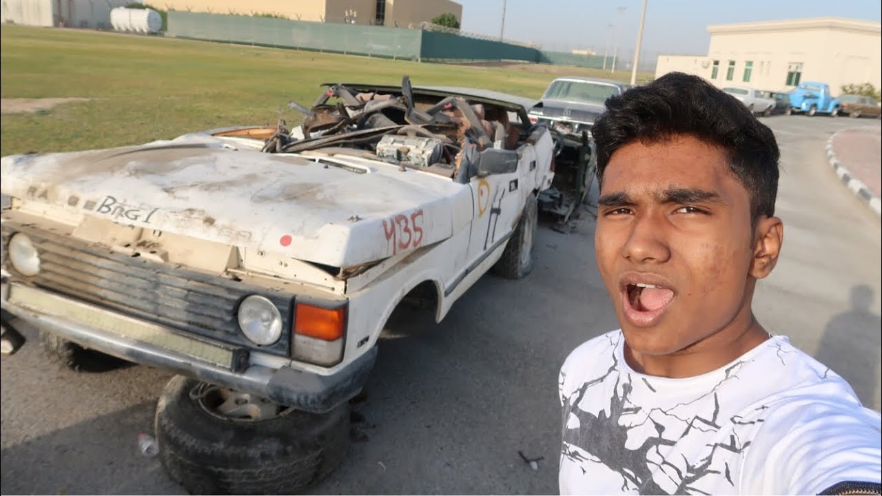 They Crushed The Range Rover In Dubai|mustang| - YouTube