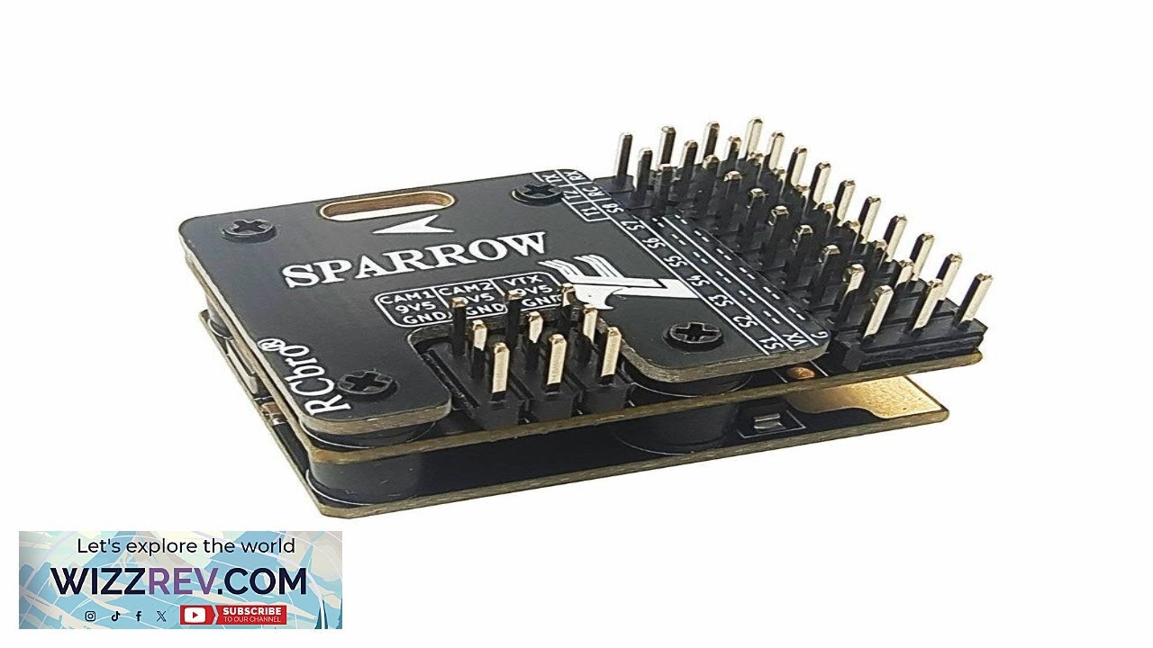 LeFei Sparrow V3 Pro OSD Flight Controller Gyro Stabilization Return Home Support - YouTube