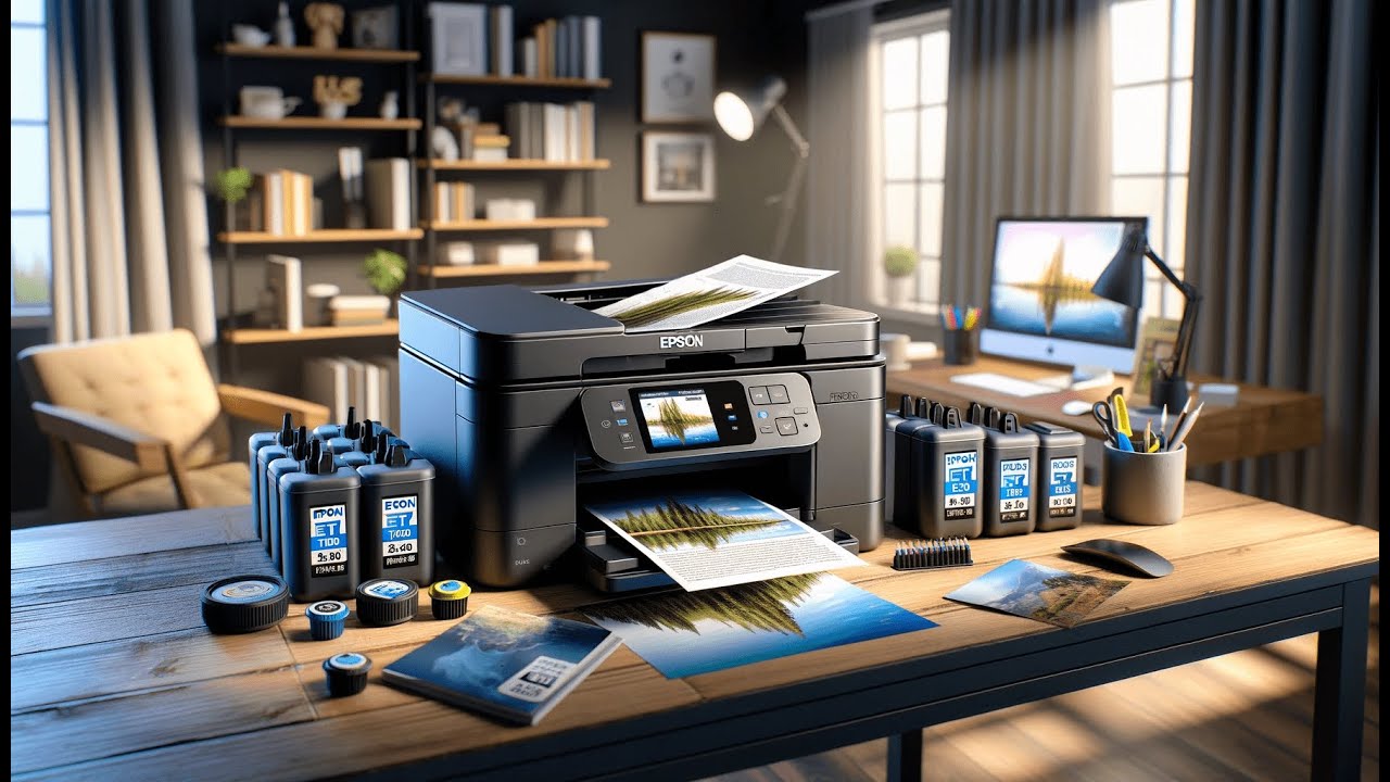 🖨️ Epson EcoTank ET-4800 Wireless All-in-One Cartridge-Free Supertank ...