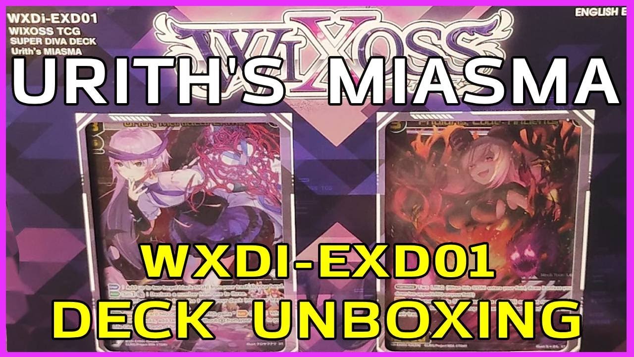 Wixoss Deck Urith's Miasma Unboxing | Deutsch | WXDI-EXD01 | English ...