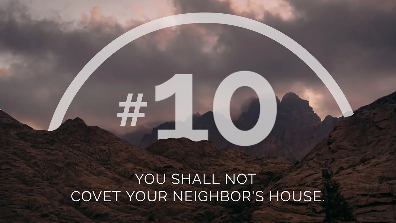 The Ten Commandments; The 10th Commandment - YouTube